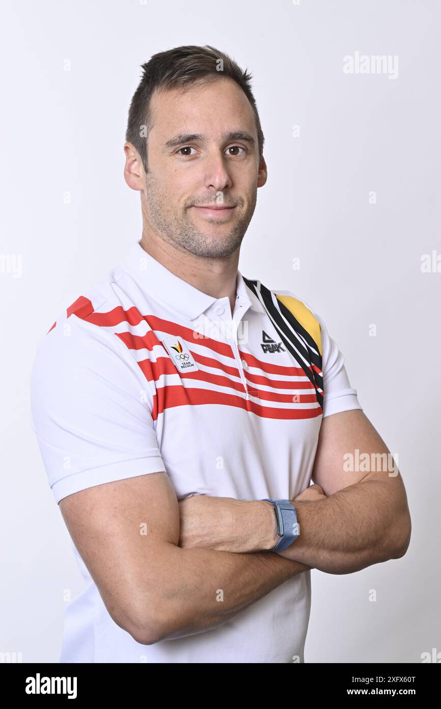 Brussels, Belgium. 04th July, 2024. Belgian Timothy Herman poses for ...