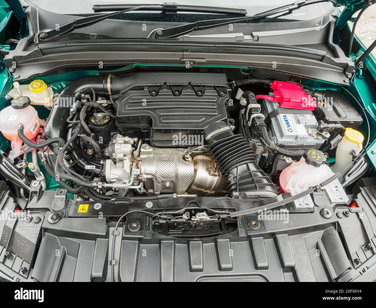 Hong Kong, China April 22, 2024 : Alfa Romeo Tonale Engine in Hong Kong ...