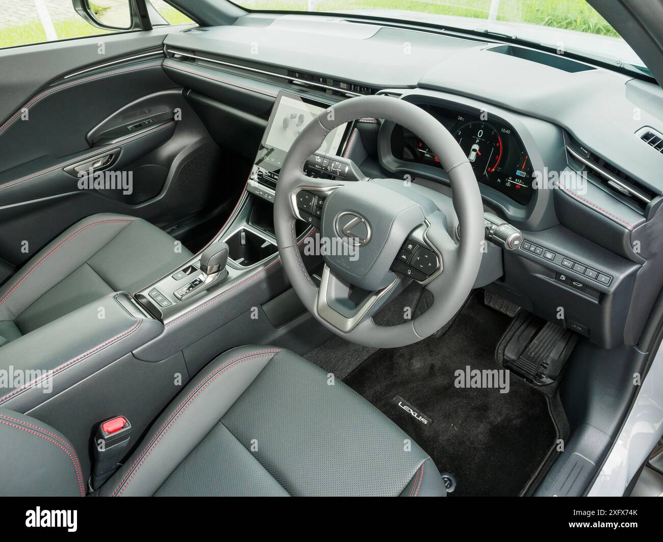 Hong Kong, China May 22, 2024 : Lexus LBX Hybrid 2024 Interior May 22 ...