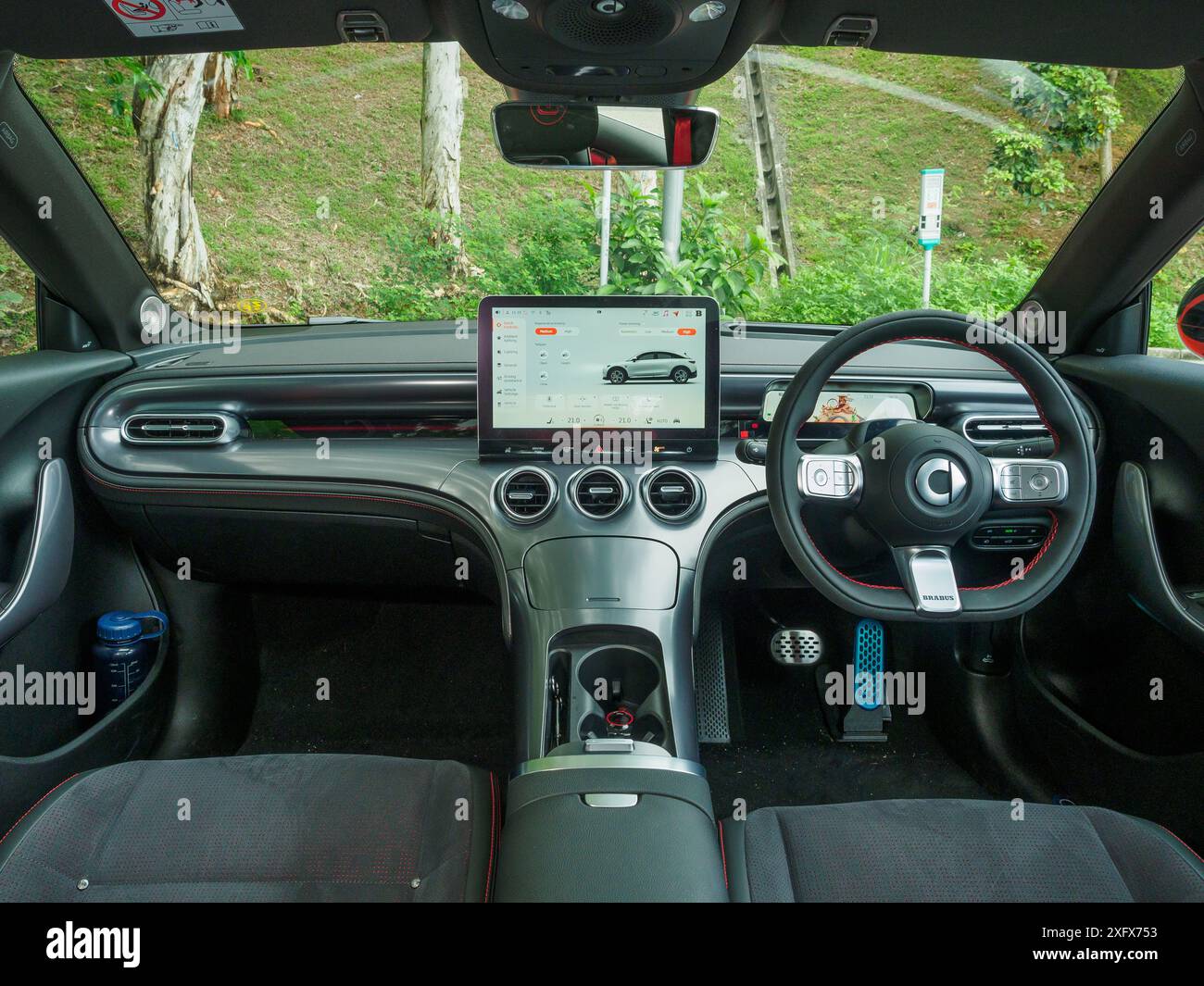 Hong Kong, China May 14, 2024 : smart #3 EV 2024 Interior May 14,2024 ...