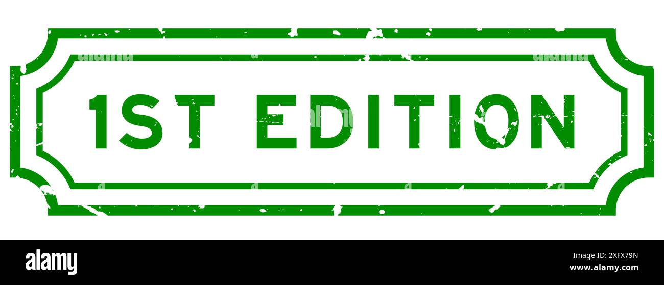 1st edition Stock Vector Images - Alamy