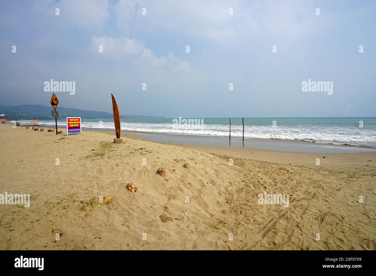 Pantai Sanggar Beach, Kalianda, Lampung, Indonesia Stock Photo - Alamy