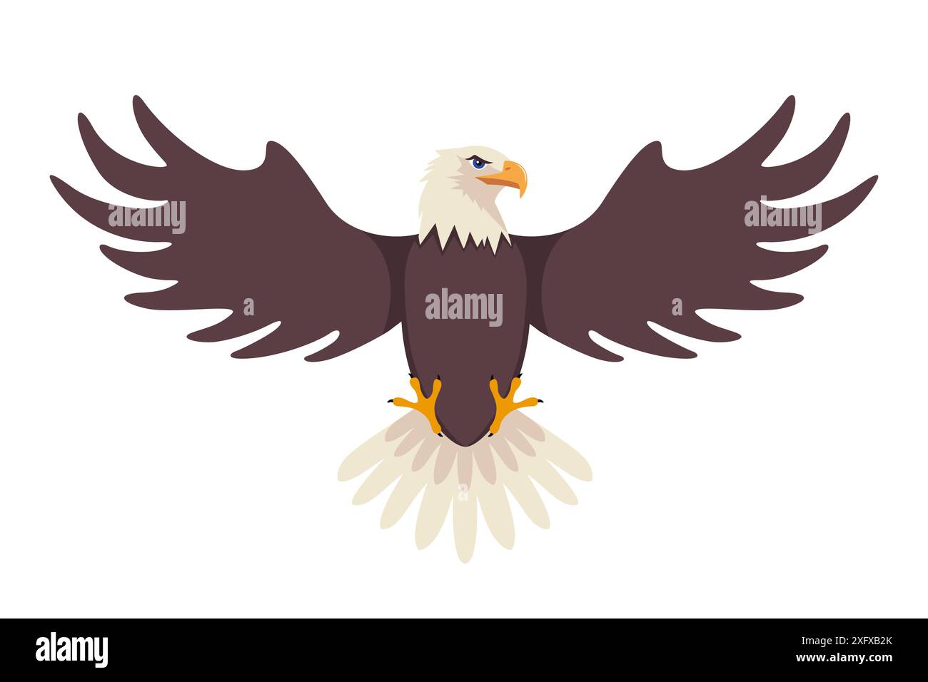 Eagle. Bald Eagle. National symbol of the USA. Stock Vector Image Stock ...