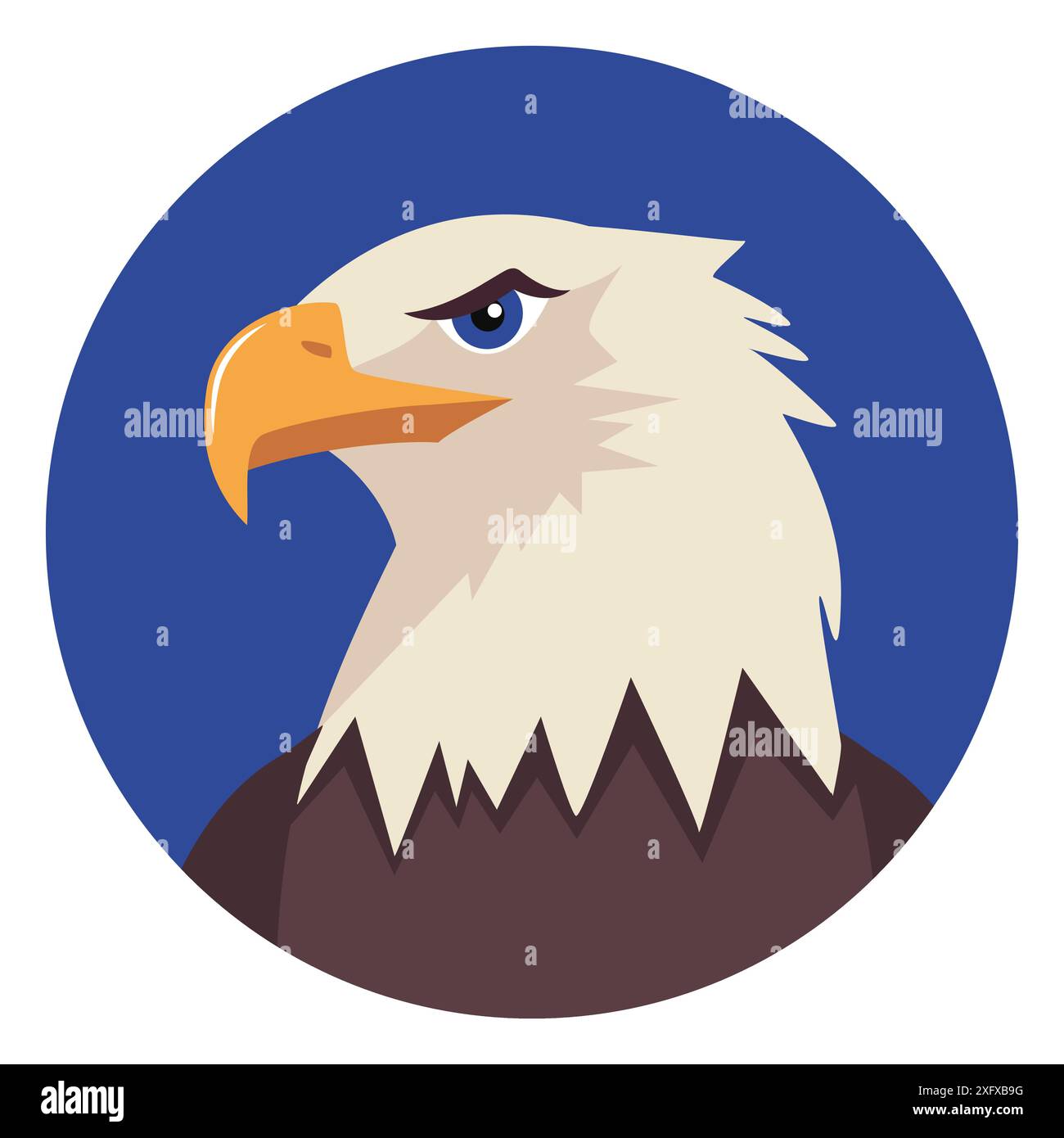 Eagle. Bald Eagle. National symbol of the USA. Stock Vector Image Stock ...