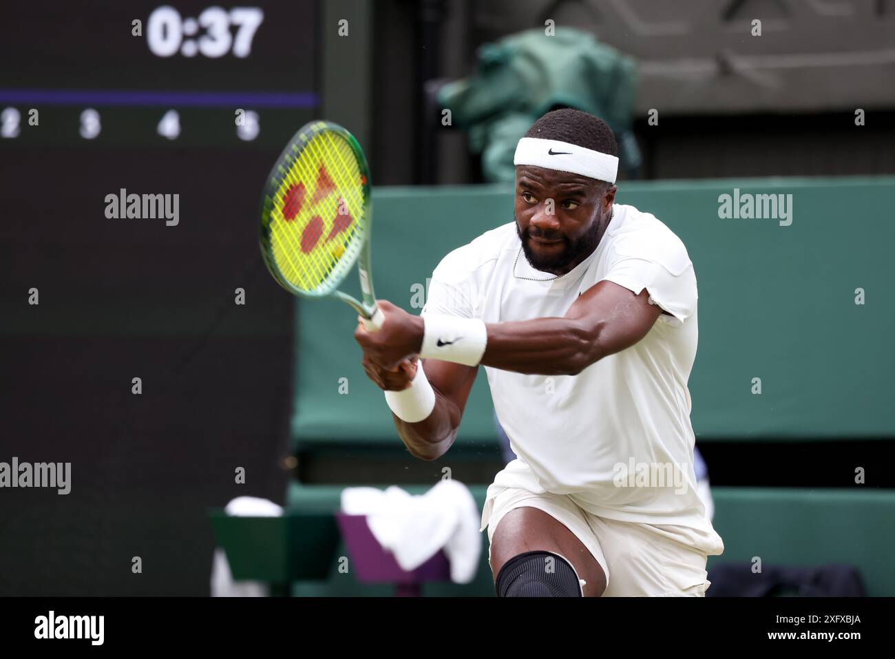 Wimbledon, London, UK. 05th July, 2024. Frances Tiafoe of the United ...