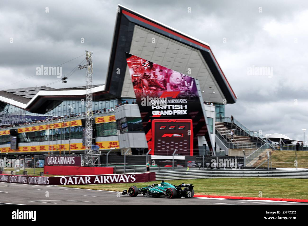 Silverstone, UK. 05th July, 2024. Lance Stroll (CDN) Aston Martin F1 ...