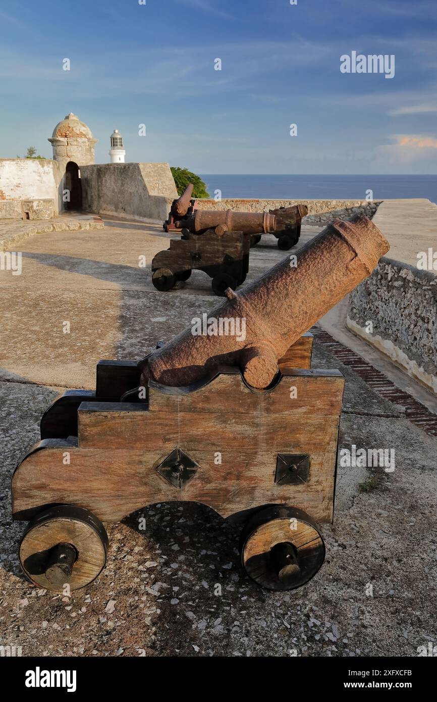 471-Rusty antique cannons battery on the Santisima Trinidad-Holy ...