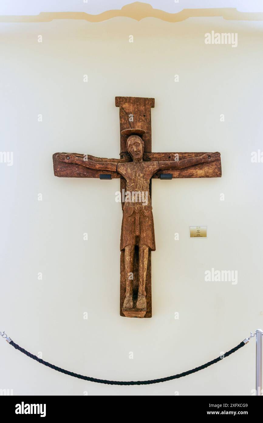 Crucified Christ, original of Gallesano, 13th century, museum of the ...