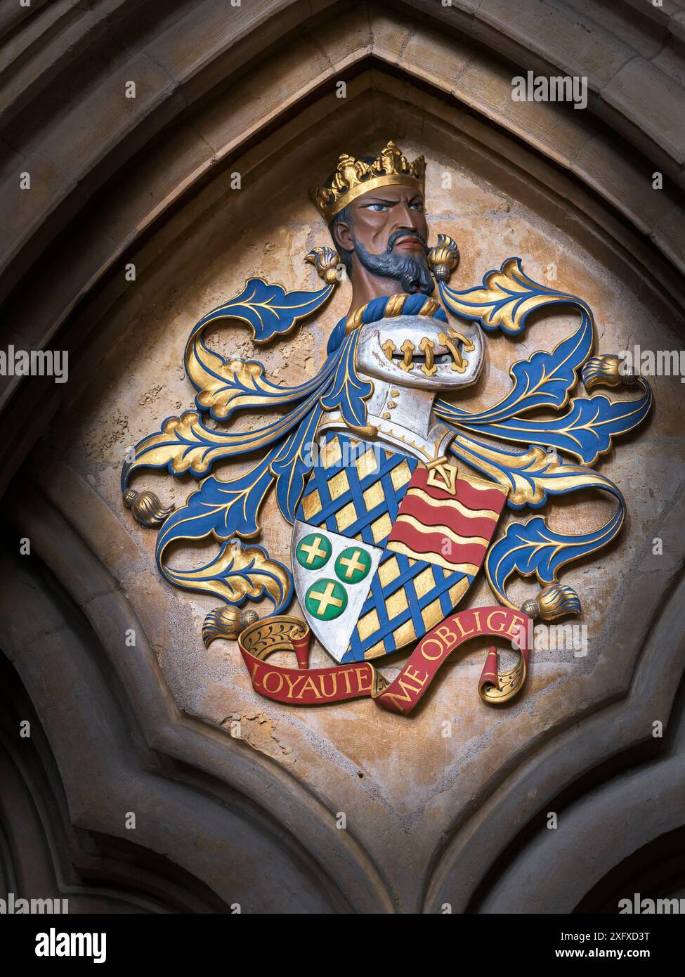 Coat of Arms in the military service chapels at the christian medieval ...
