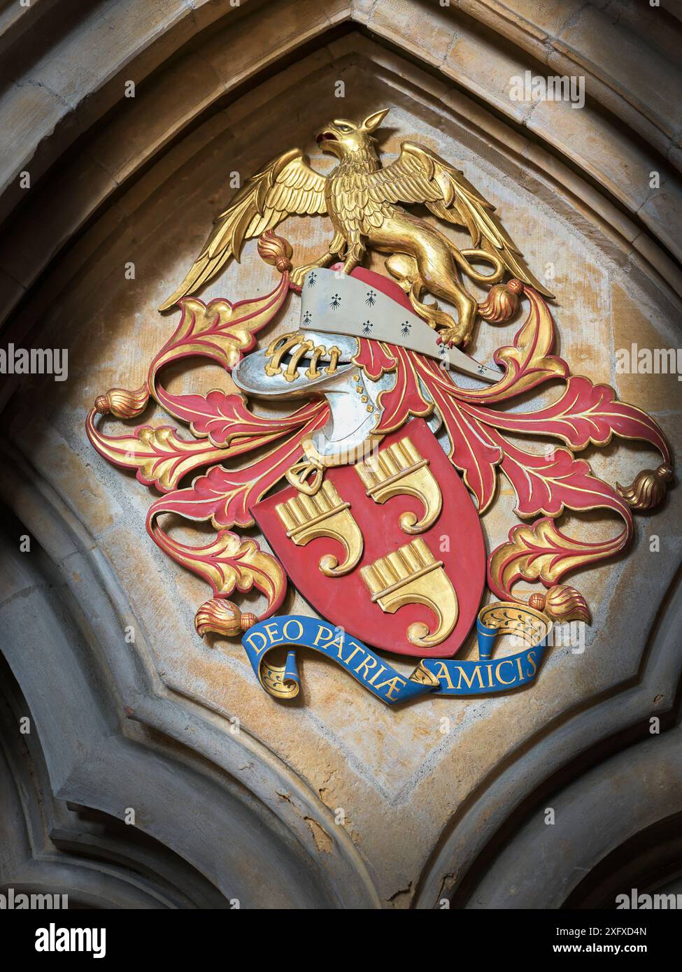 Coat of Arms in the military service chapels at the christian medieval ...