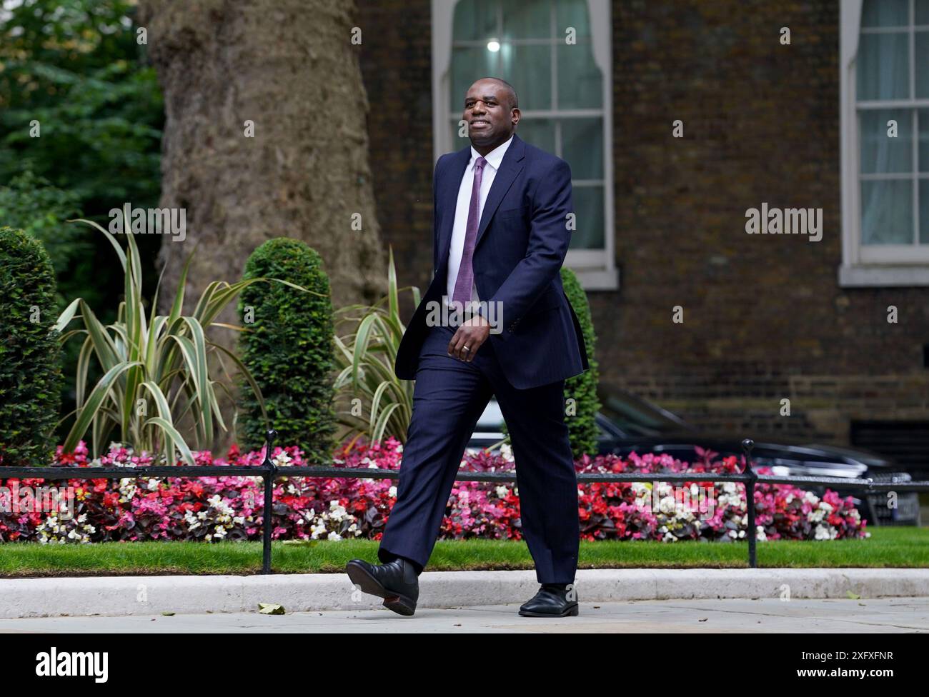 Labour MP David Lammy arrives at 10 Downing Street, London, following ...