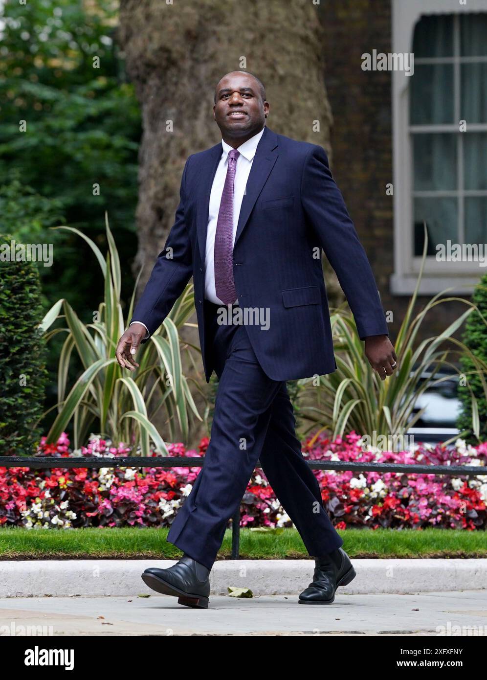 Labour MP David Lammy arrives at 10 Downing Street, London, following ...