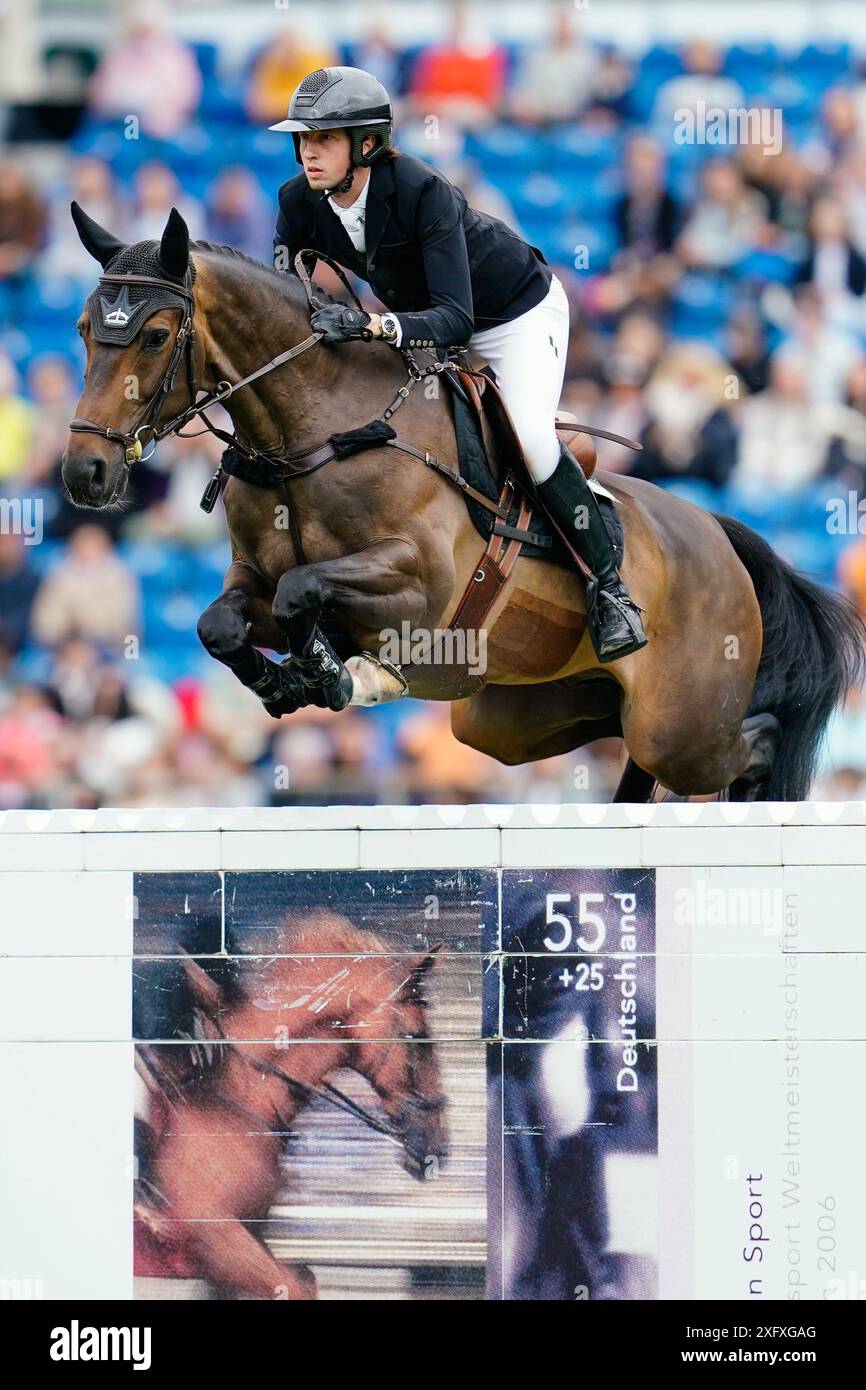 Aachen, Germany. 05th July, 2024. Equestrian sport, show jumping, CHIO ...