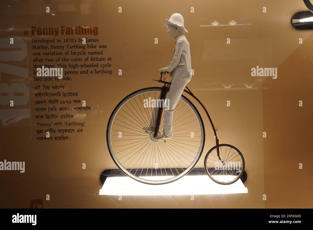 Model of Penny Farthing developed by James Starkly. Transport Gallery ...