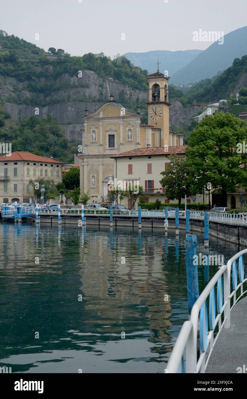 Marone, Lago d'Iseo, Lombardy, Italy, Europe Stock Photo - Alamy