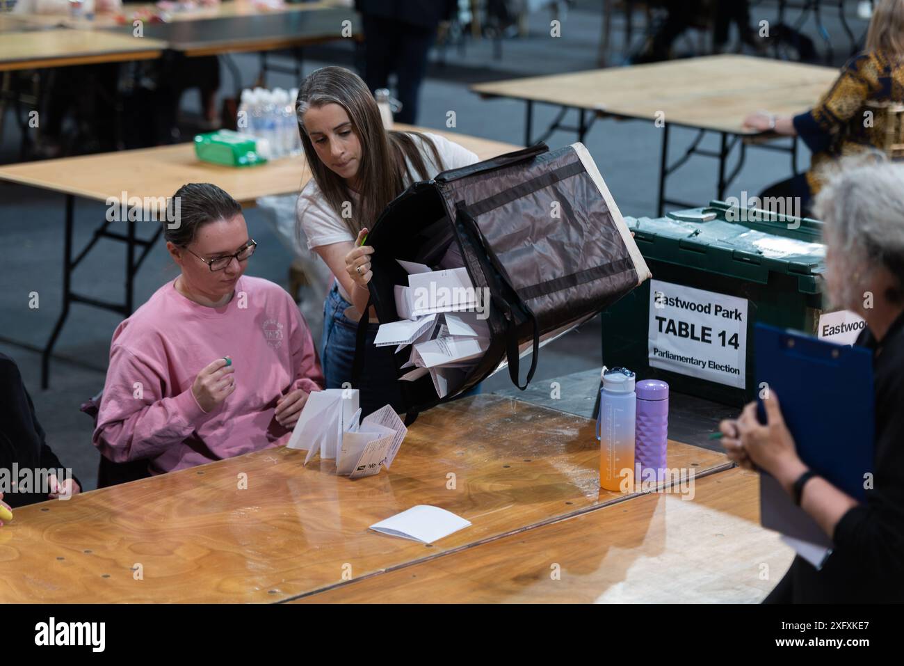 Verification and ballot count process underway for the 2024 UK ...