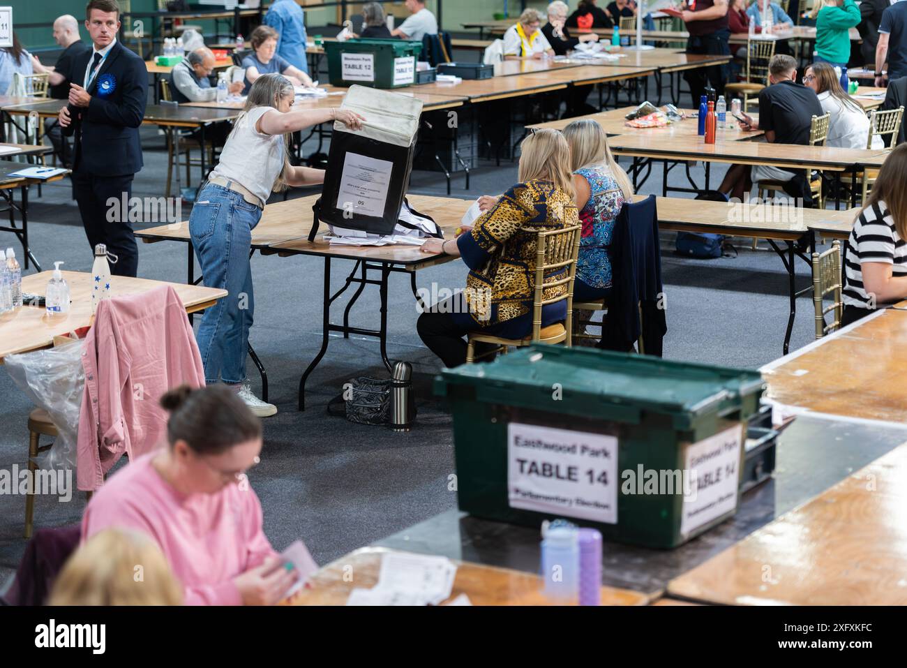 Verification and ballot count process underway for the 2024 UK ...
