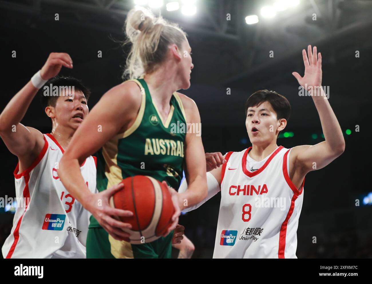 Melbourne, Australia. 5th July, 2024. Yang Shuyu (R) and Huang Sijing ...