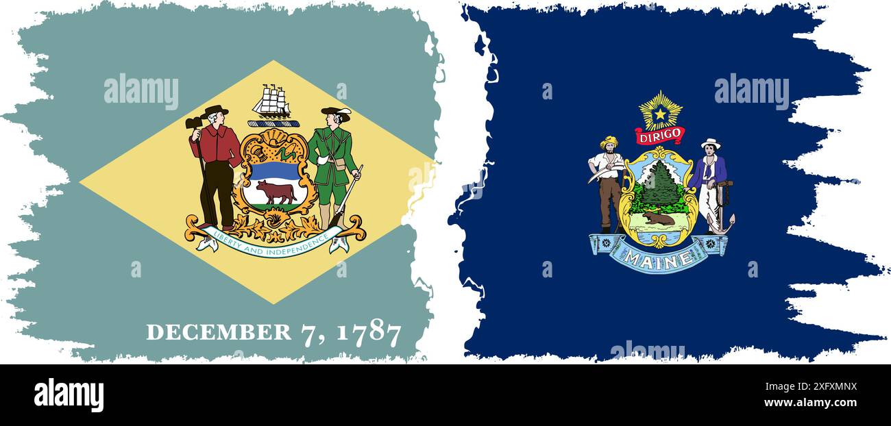 Delaware icon vector vectors hi-res stock photography and images - Alamy