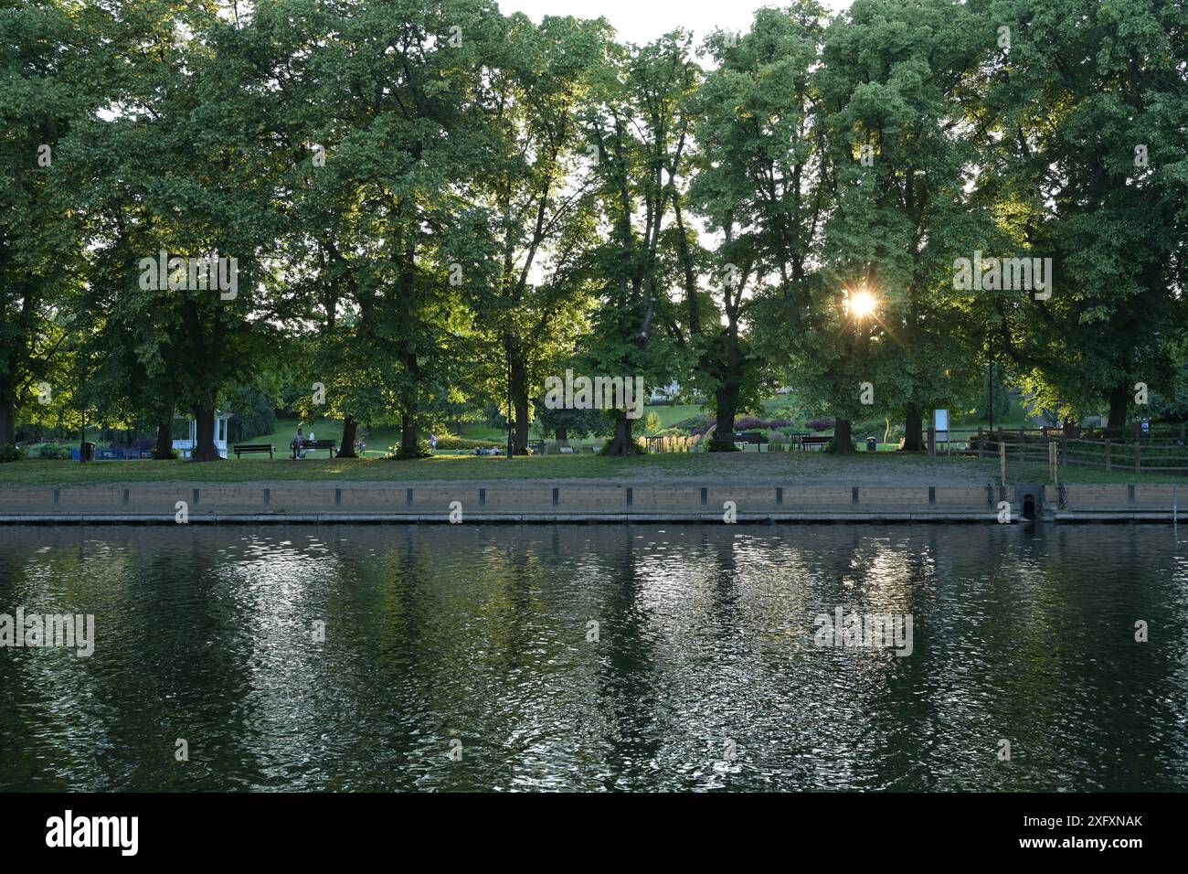 The River Avon, Evesham, UK Stock Photo - Alamy