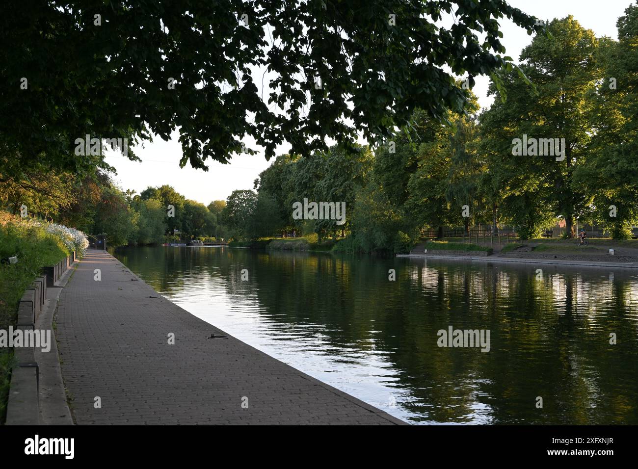 The River Avon, Evesham, UK Stock Photo - Alamy