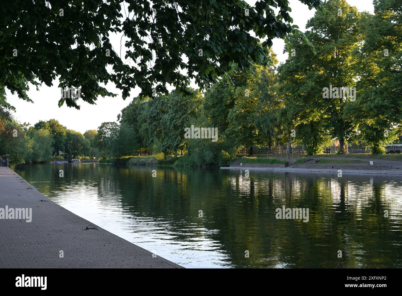 The River Avon, Evesham, UK Stock Photo - Alamy
