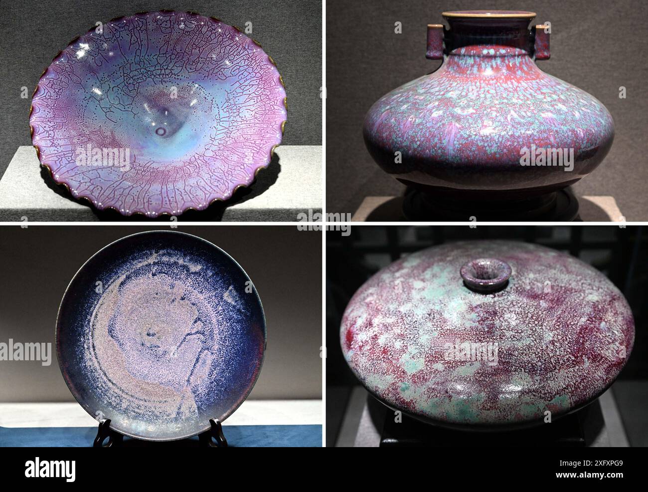 (240705) -- YUZHOU, July 5, 2024 (Xinhua) -- This combo photo shows Jun ...