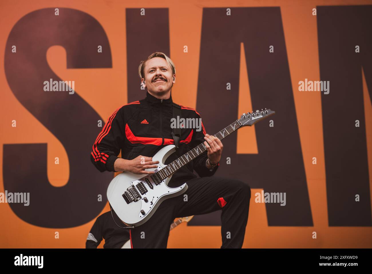The Danish rock band, Siamese, performed at Copenhell Festival 2024 ...