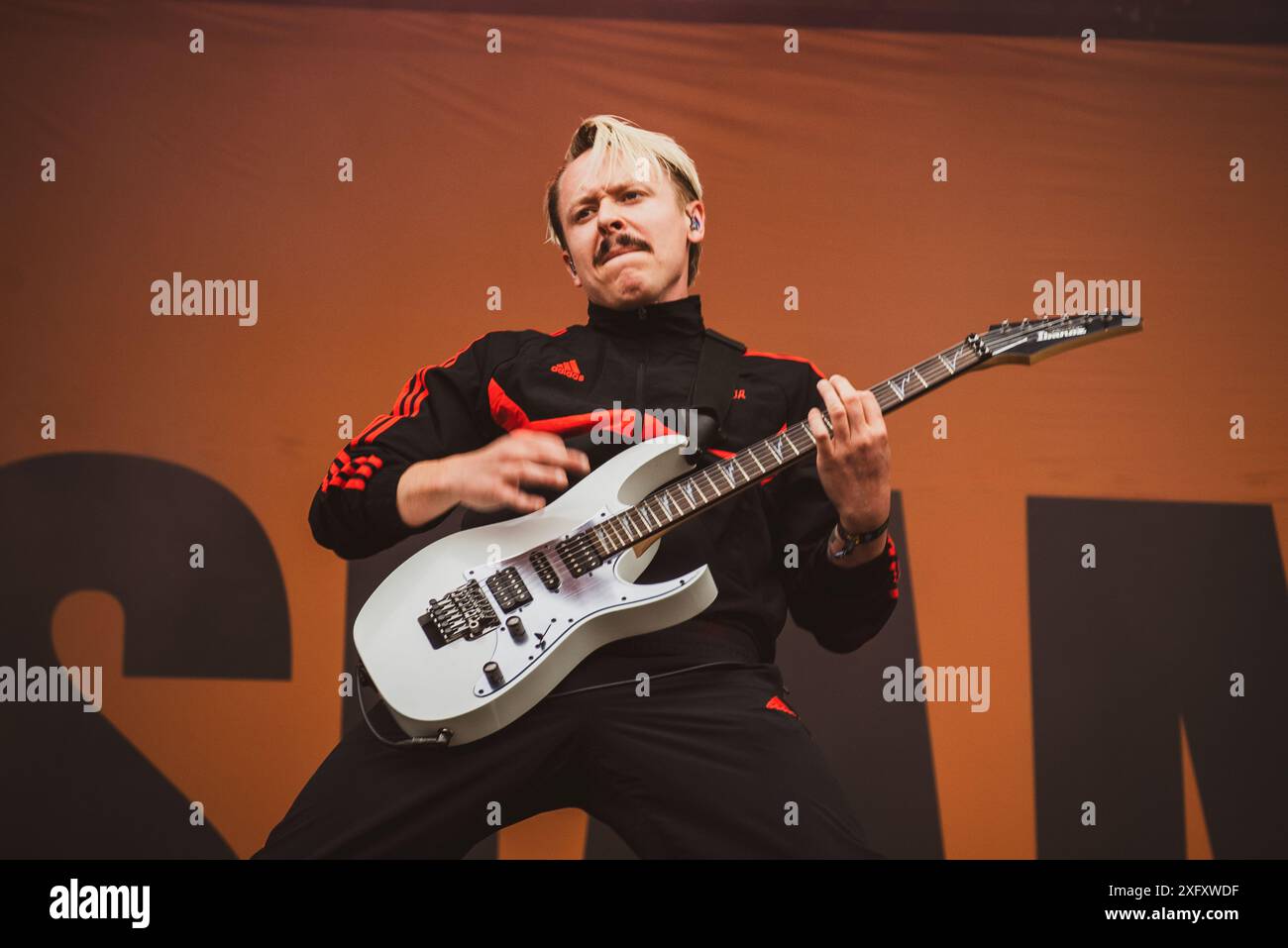 The Danish rock band, Siamese, performed at Copenhell Festival 2024 ...