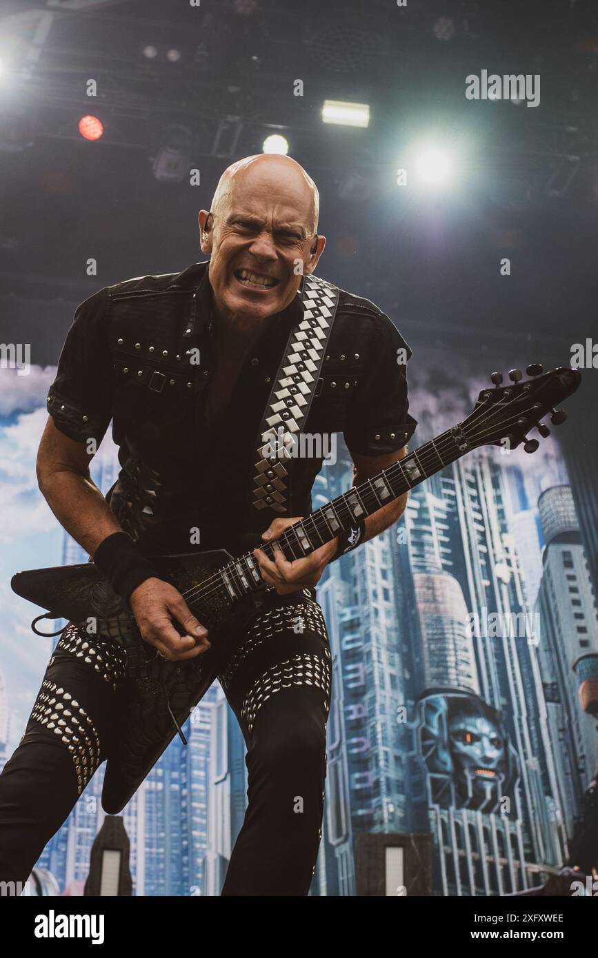 The german heavy metal Accept band performed at Danish Copenhell ...