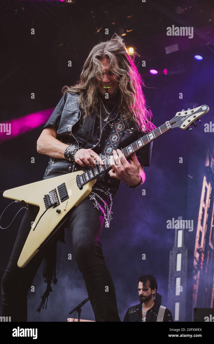 The german heavy metal Accept band performed at Danish Copenhell ...