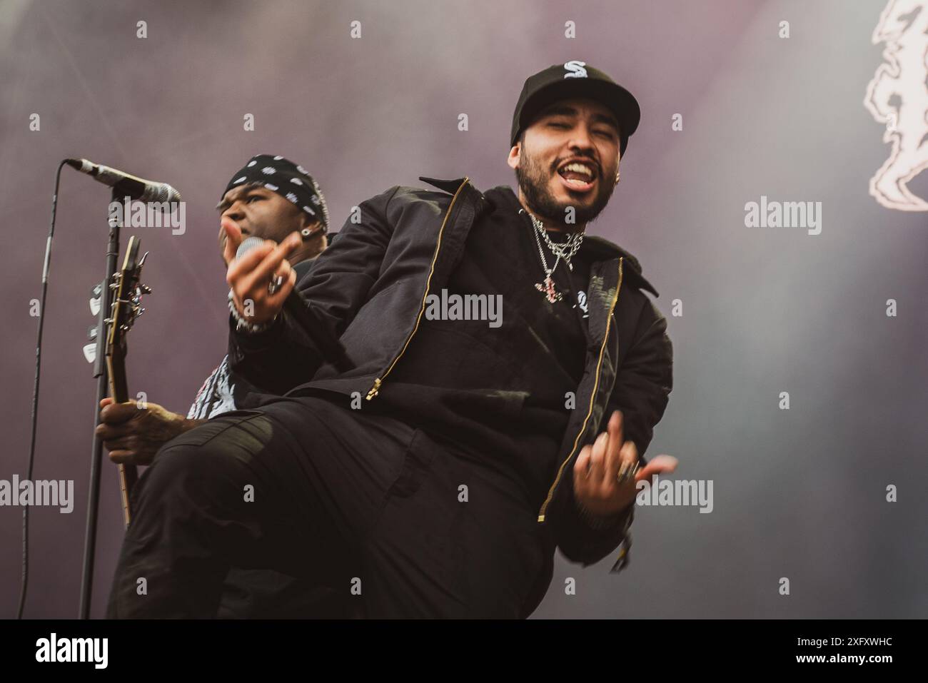 The Rap Metal Body Count band performed at Danisch Copenhell festival ...