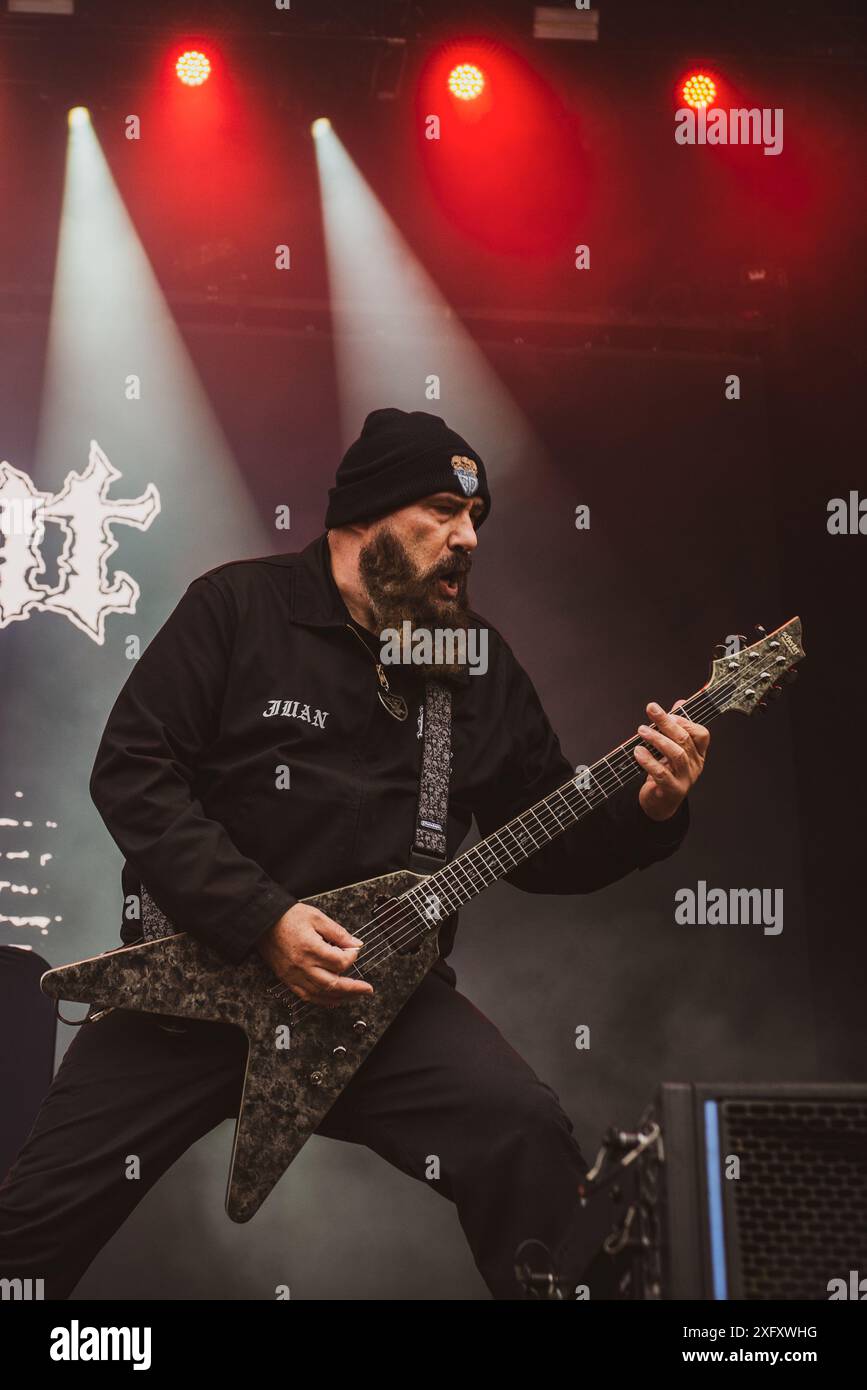 The Rap Metal Body Count band performed at Danisch Copenhell festival ...