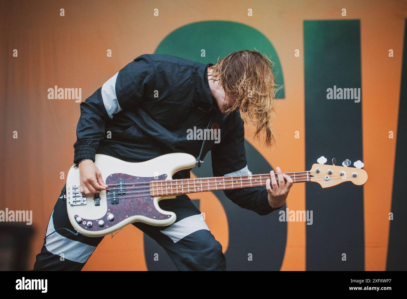 The Danish rock band, Siamese, performed at Copenhell Festival 2024 ...