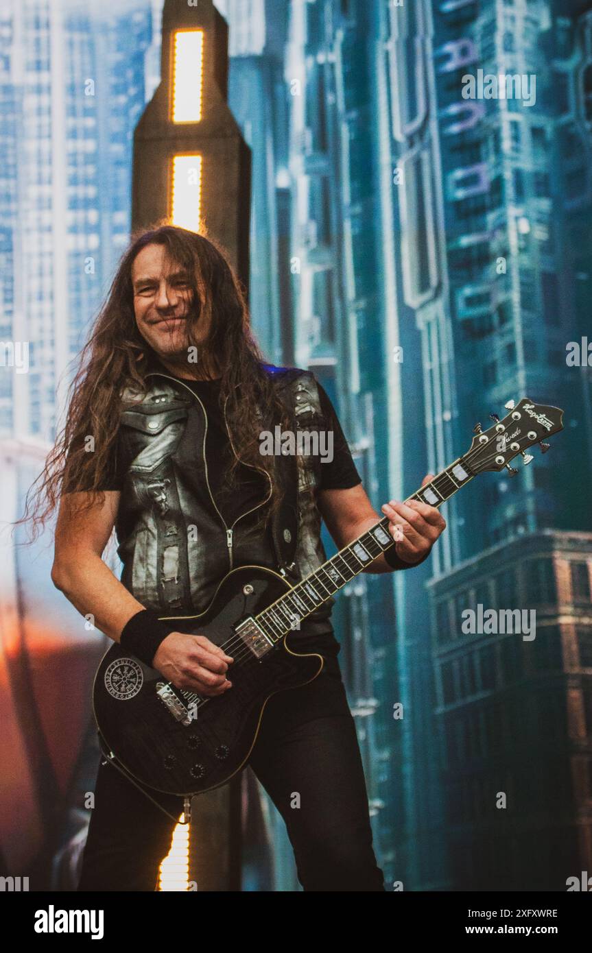 The german heavy metal Accept band performed at Danish Copenhell ...