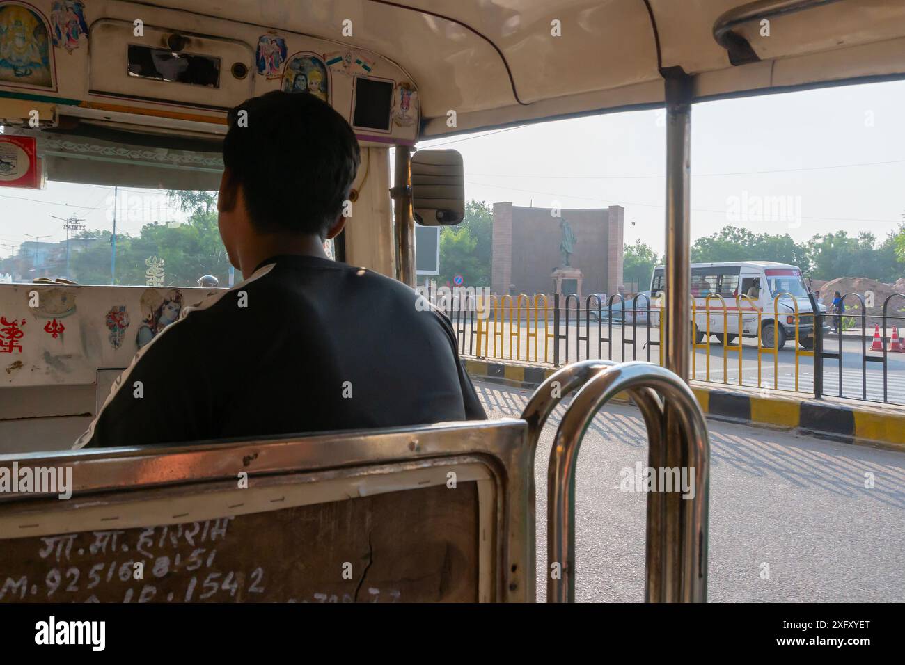 Jodhpur, Rajasthan, India - 15.10.2019 : View of a traveller of Jodhpur ...