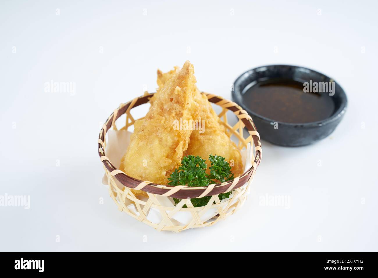 Assorted Vegetable Tempura platter, Japanese food Stock Photo - Alamy