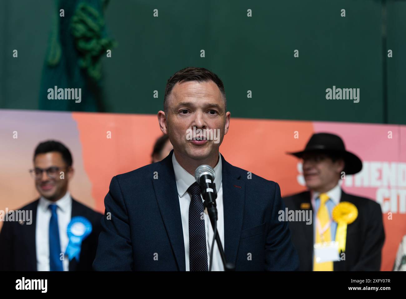 Returning Officer Colin Ansell, Chief Executive of Council, for the ...