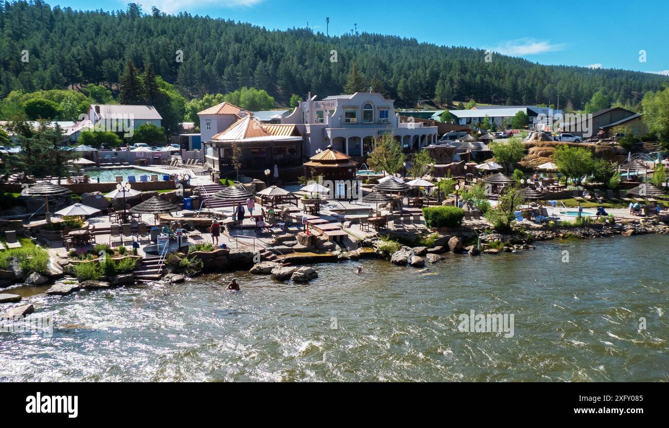 Pagosa Springs, Colorado is famous for it's natural hot springs and ...