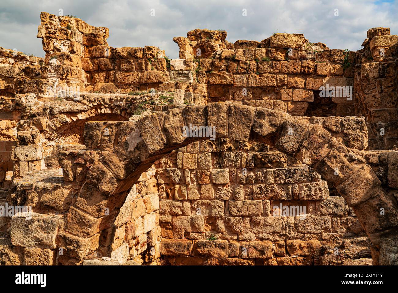 Ancient city-kingdom of Salamis, Northern Cyprus Stock Photo - Alamy