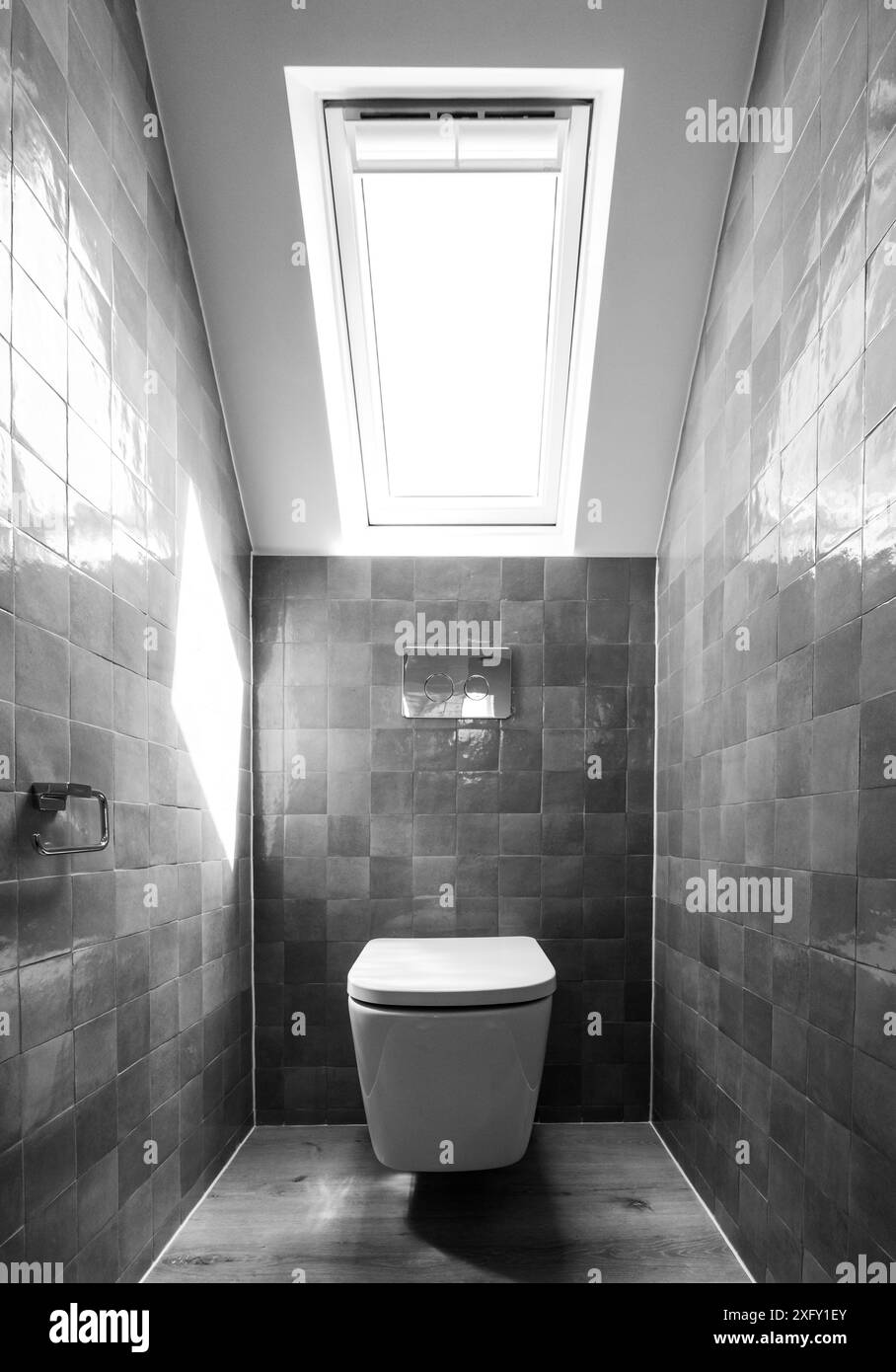 Sloping ceiling Black and White Stock Photos & Images - Alamy