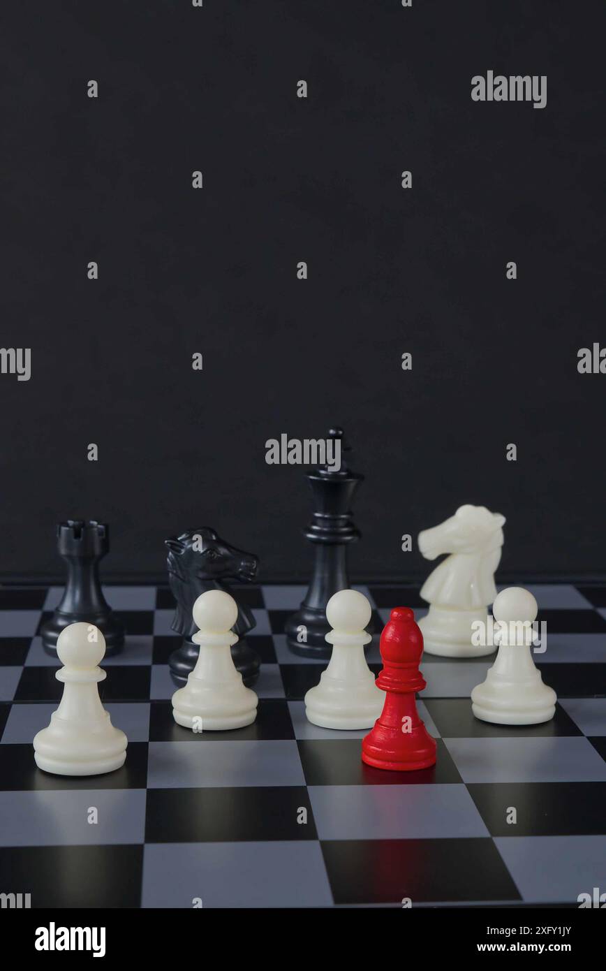 Unusal Chess Set Wallpaper