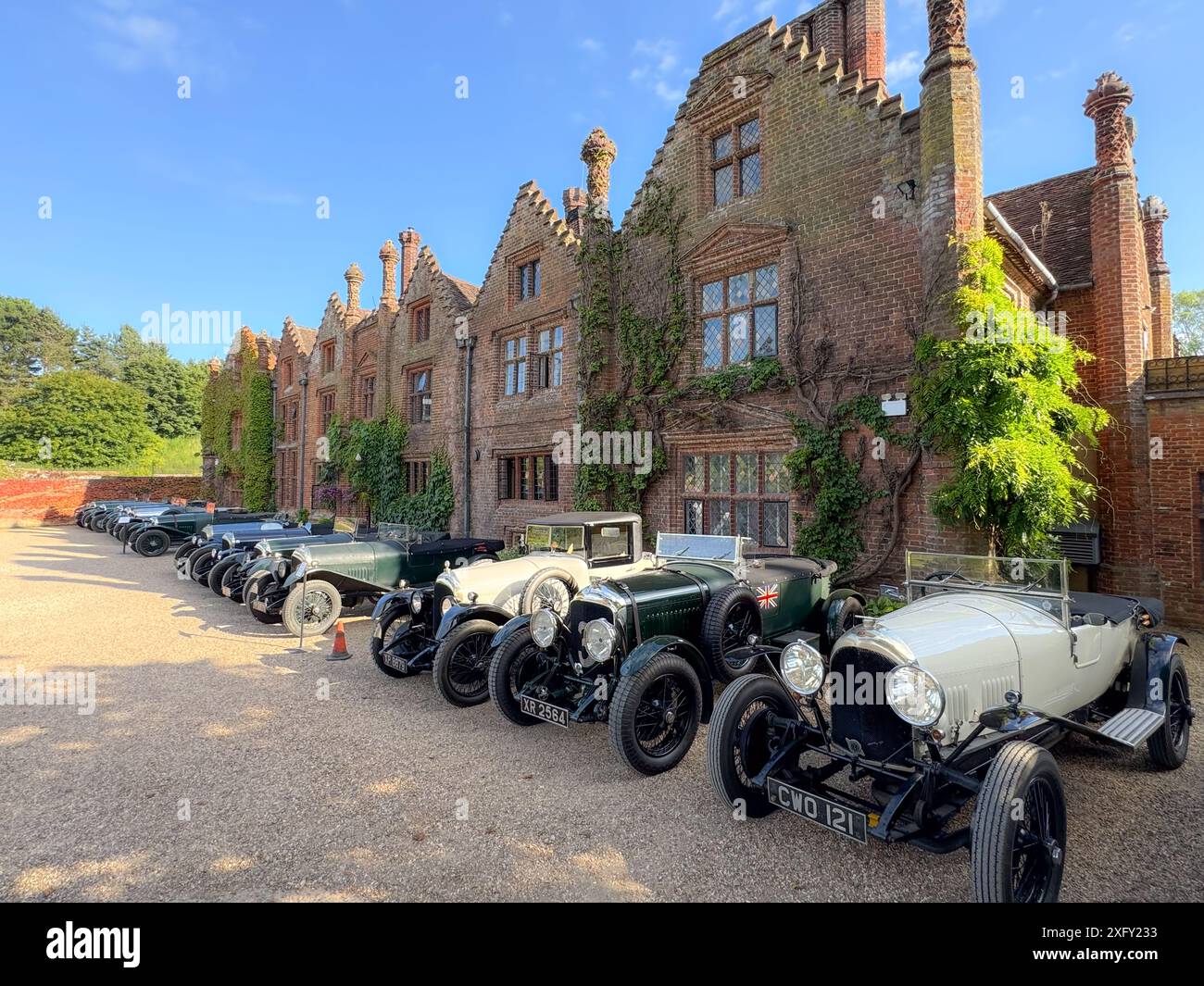 Old classic Bentleys. Cars from the Bentley Drivers Club meeting at ...