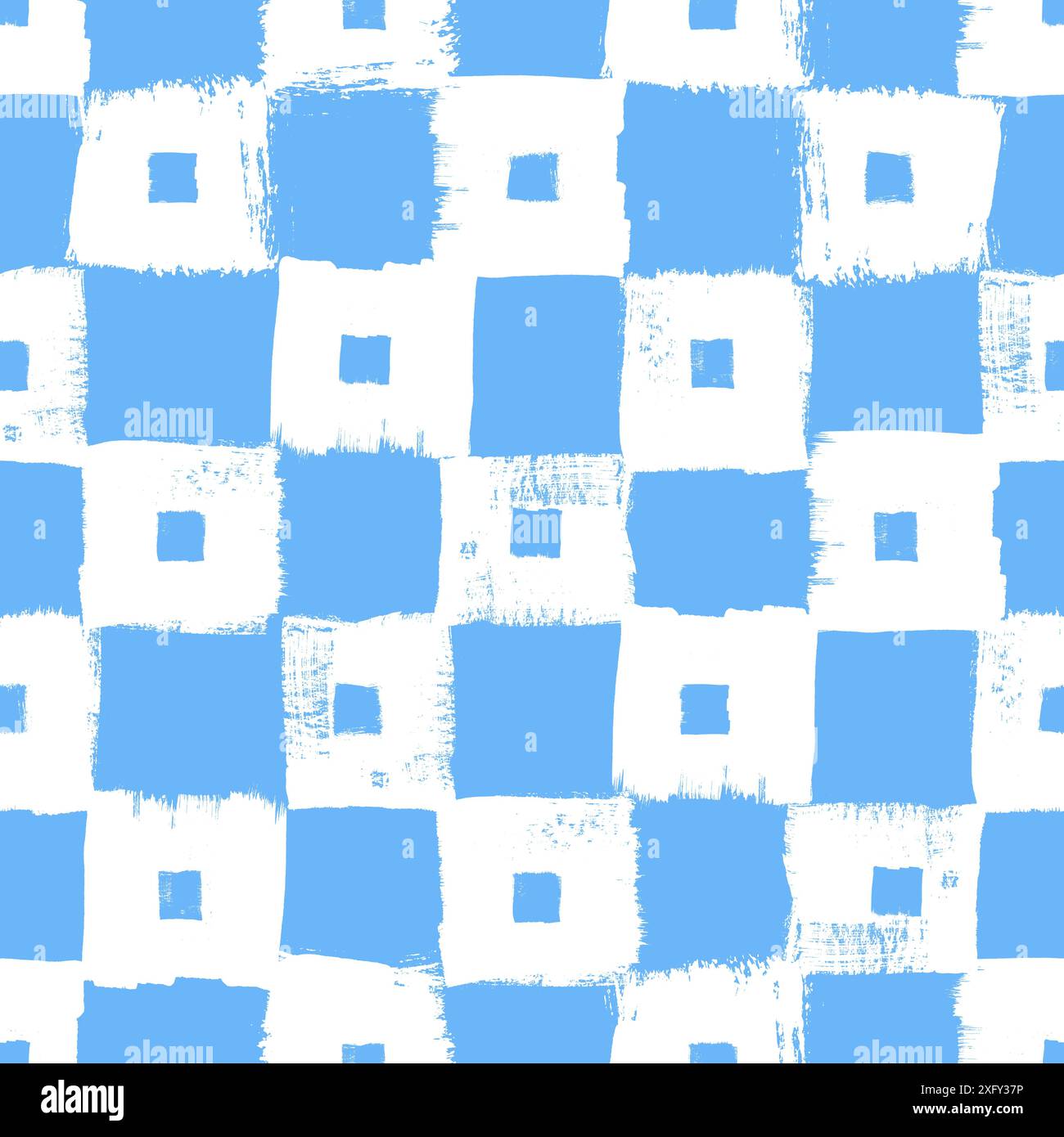Vector checkerboard pattern. Blue white background Stock Vector Image ...