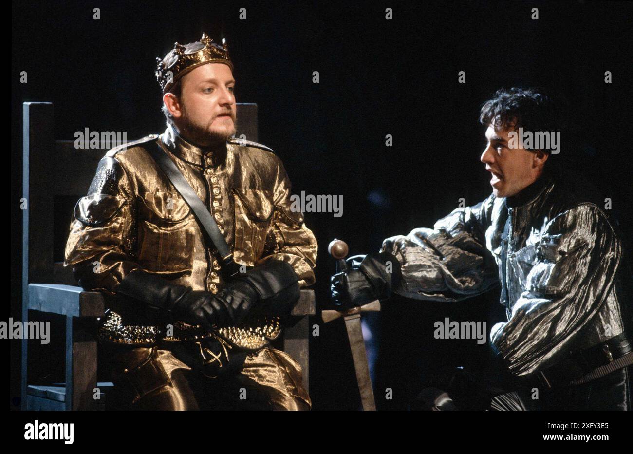 l-r: Simon Russell Beale (King Edward II), Grant Thatcher (Piers ...