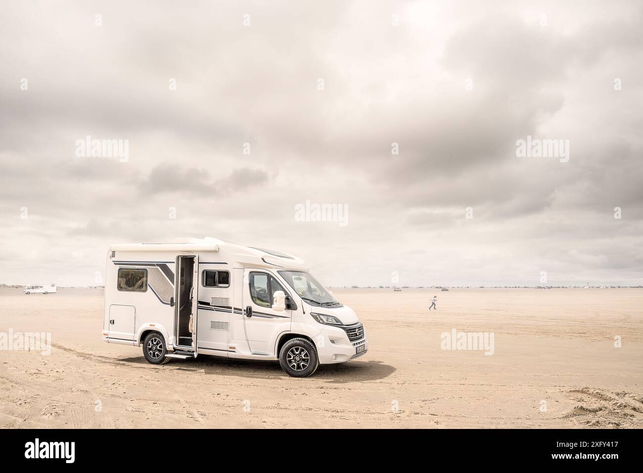 Beach on Romö Denmark Stock Photo - Alamy