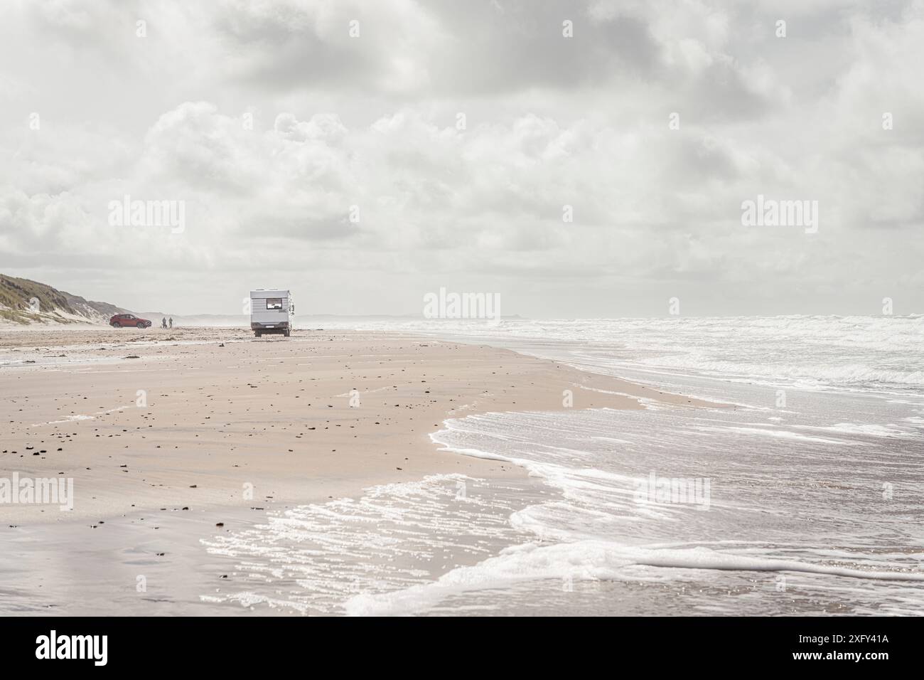 Beach on Romö Denmark Stock Photo - Alamy