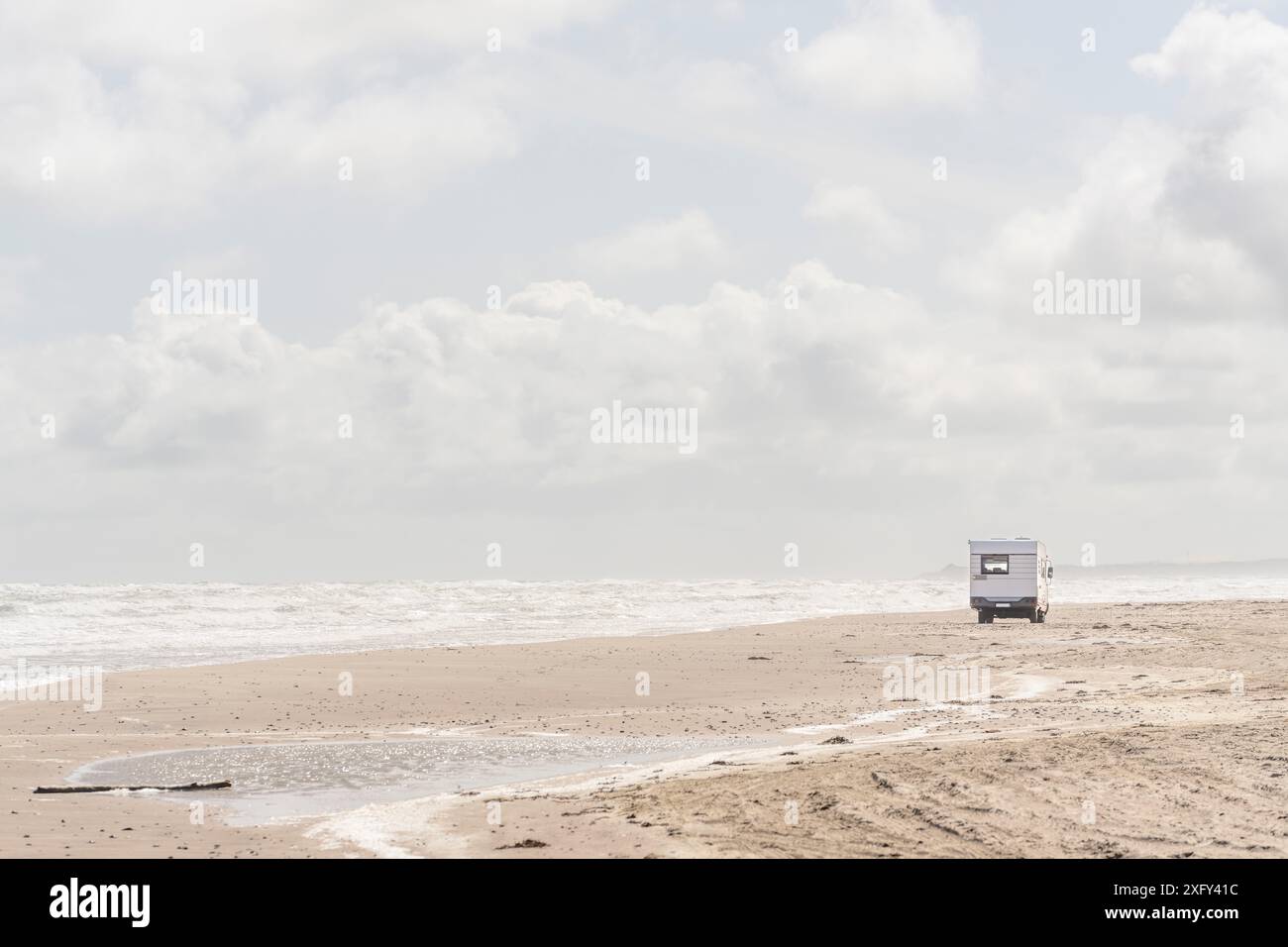 Beach on Romö Denmark Stock Photo - Alamy