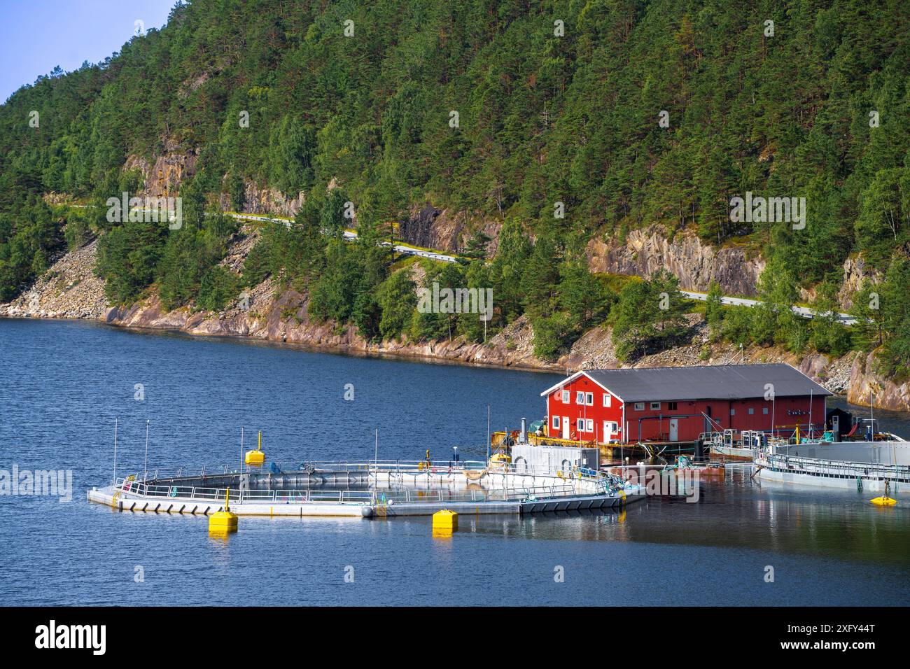 Fish farming Norway Stock Photo - Alamy