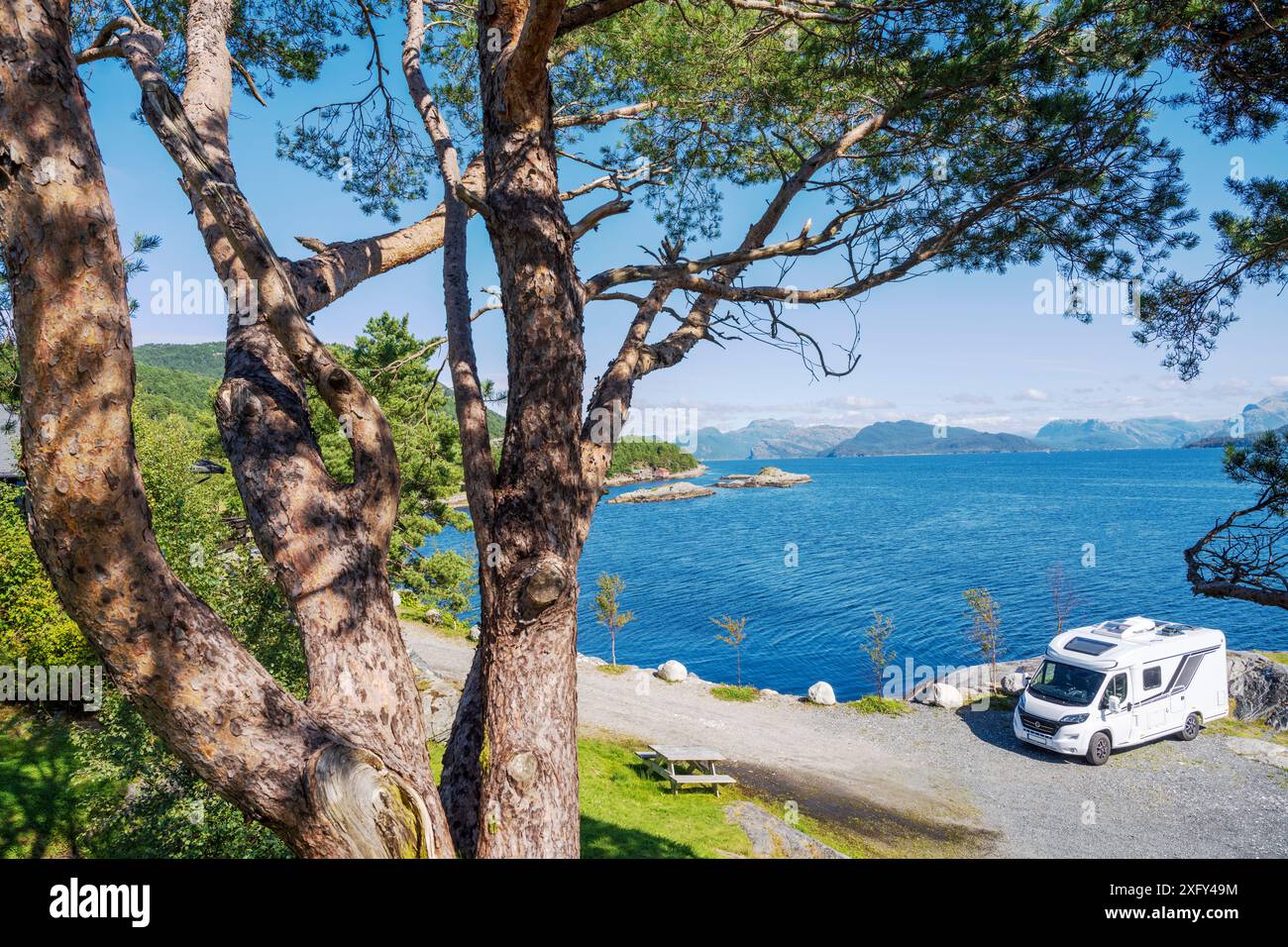 Norway campervan hi-res stock photography and images - Alamy